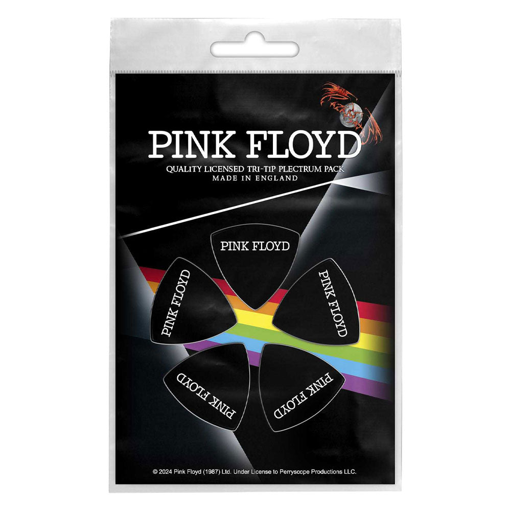 Pink Floyd Logo Tri-Tip Guitar Picks